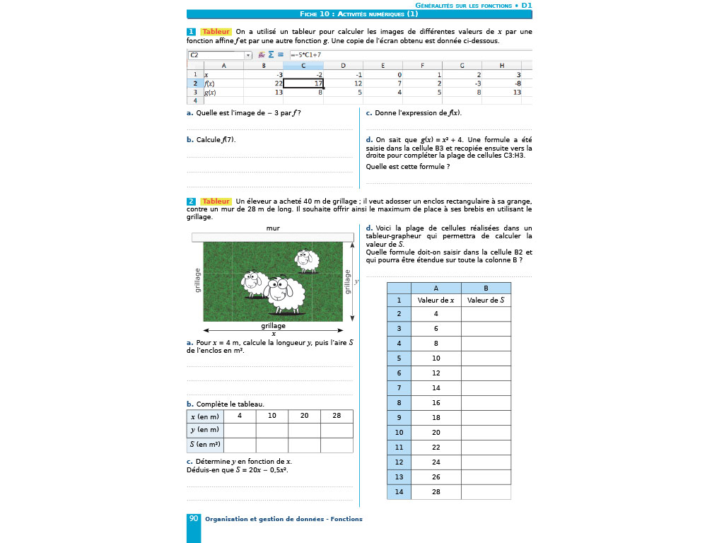 Cahier d'exercices iParcours Maths 3e (éd. 2016)