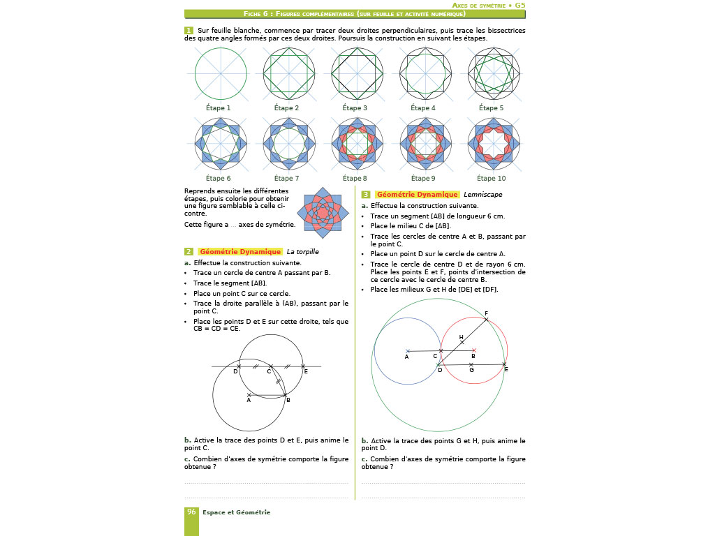 Cahier d'exercices iParcours Maths 6e (éd. 2016)