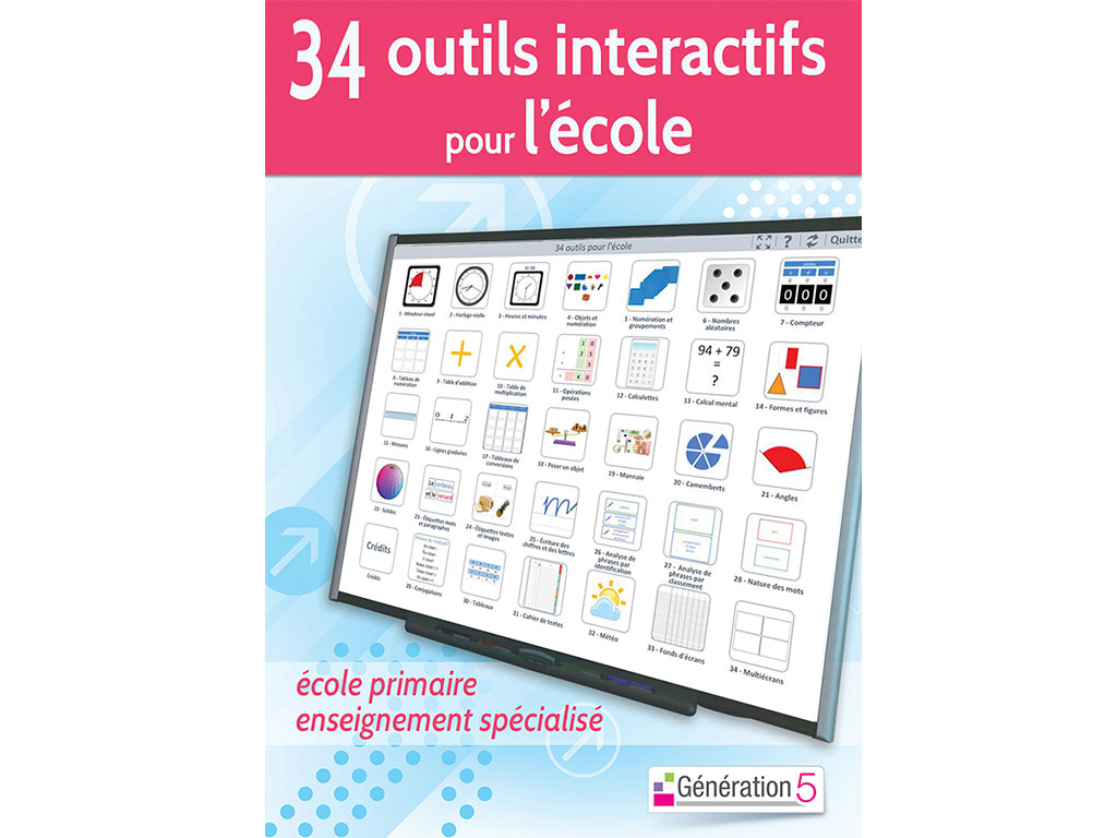 Pack de 18 logiciels pour l'école