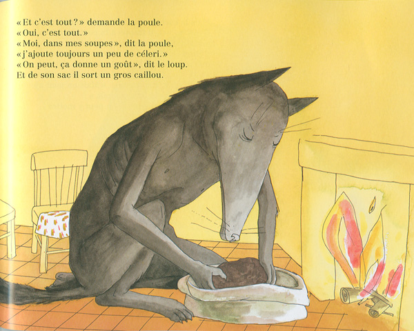 Une Soupe au caillou (Ecole des Loisirs)