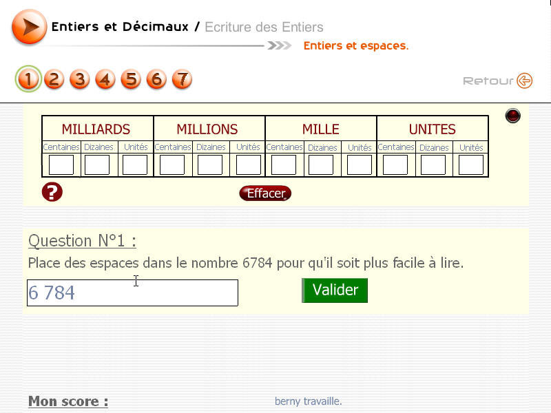 - Quel est le chiffre des ... ?